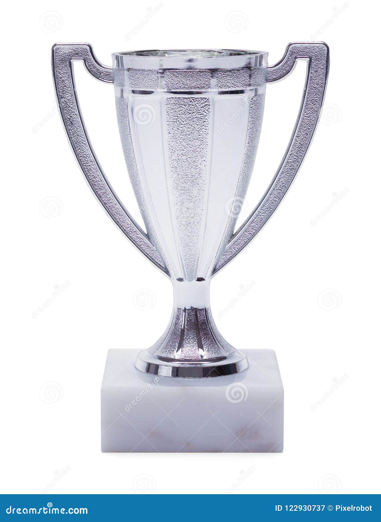 Silver Trophy stock image. Image of silver, success - 122930737