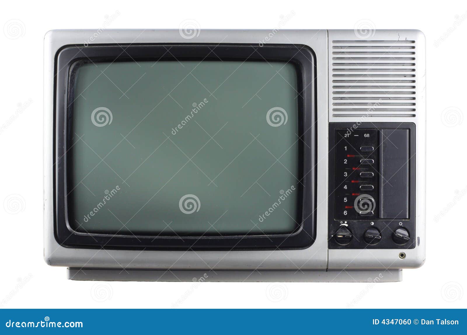 Silver tv stock photo. Image of technology, electronic - 4347060