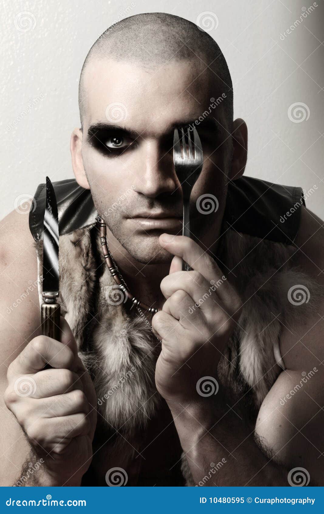 Silver Ware stock image. Image of body, costume, looking - 10480595