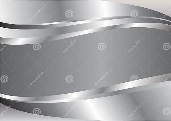 Silver Wave Abstract Vector Background Stock Vector - Illustration of ...
