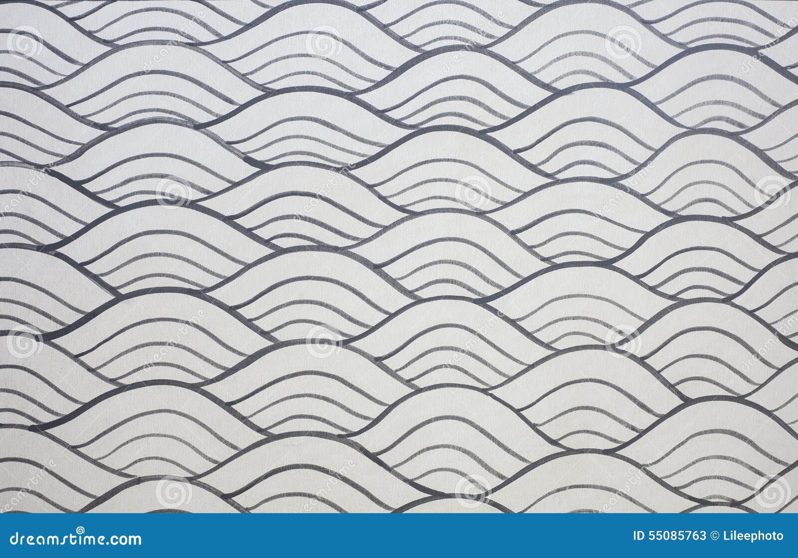 Silver wave pattern wall stock image. Image of ornament - 55085763
