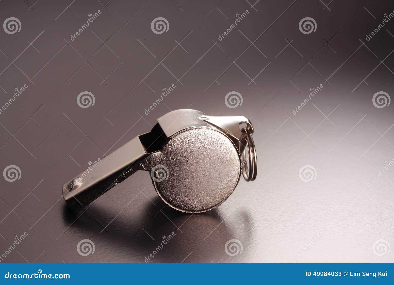 Silver whistle stock image. Image of shot, sound, whistle - 49984033