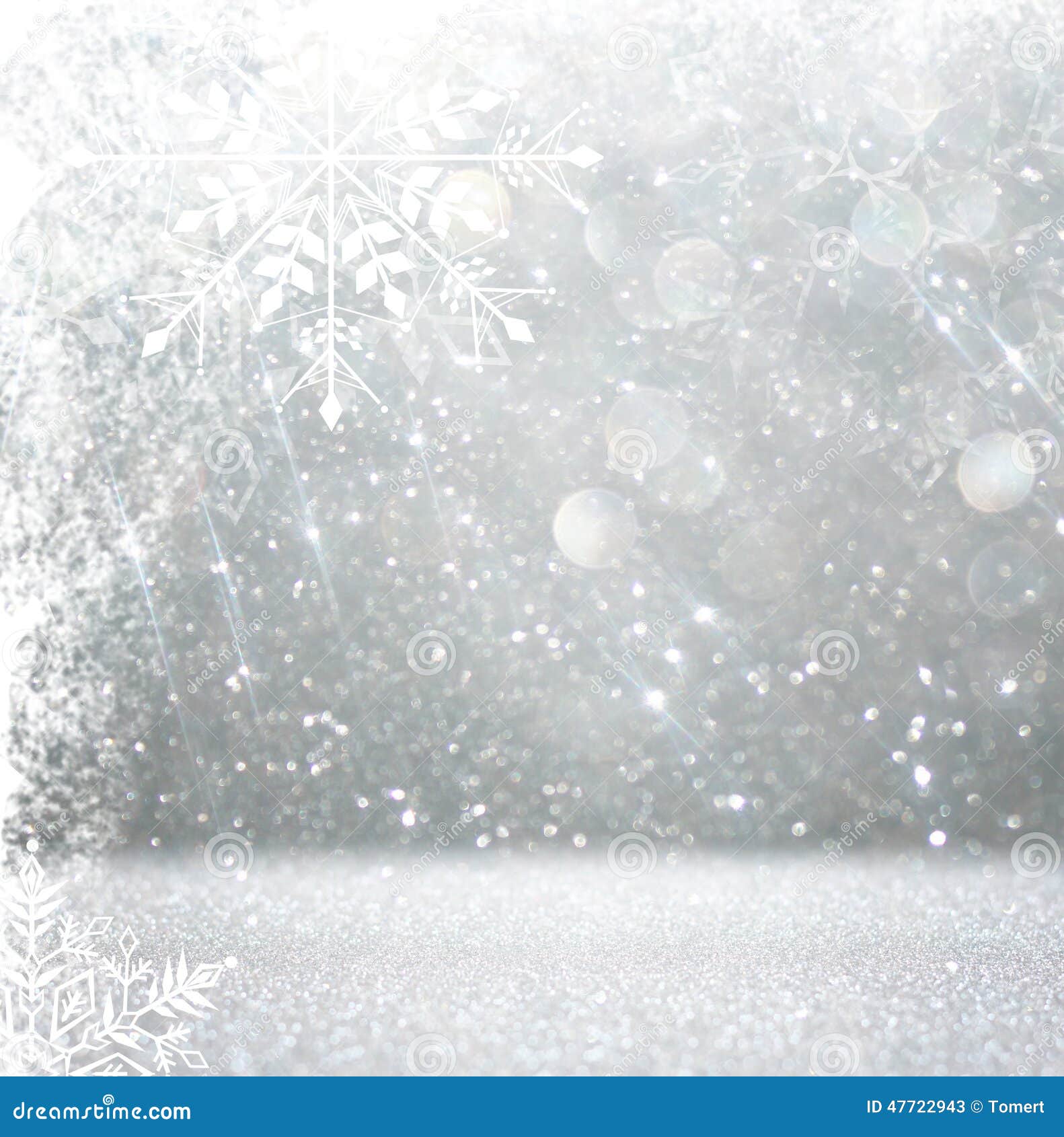 Bokeh Silver Snowflake Stock Illustrations – 10,085 Bokeh Silver ...