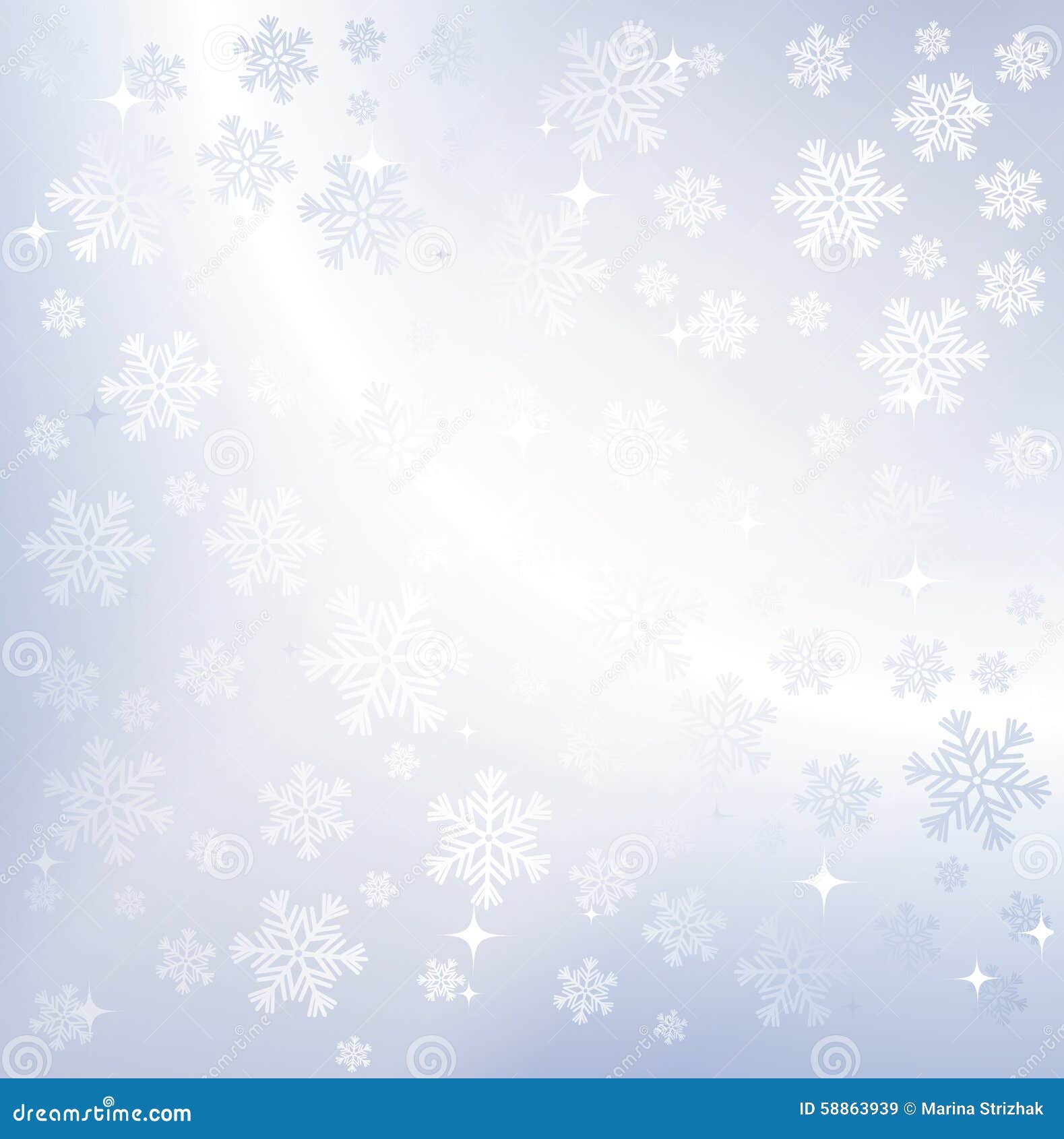 Silver Winter Abstract Background Stock Vector - Illustration of ...