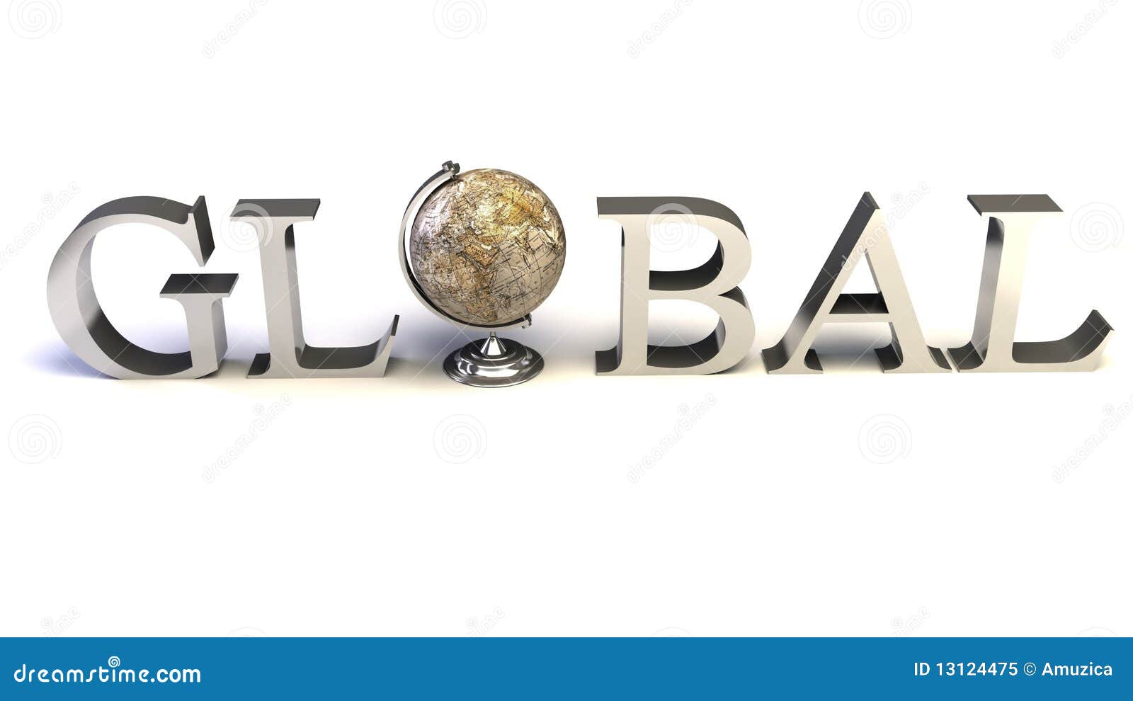 Silver word Global stock illustration. Illustration of internet - 13124475