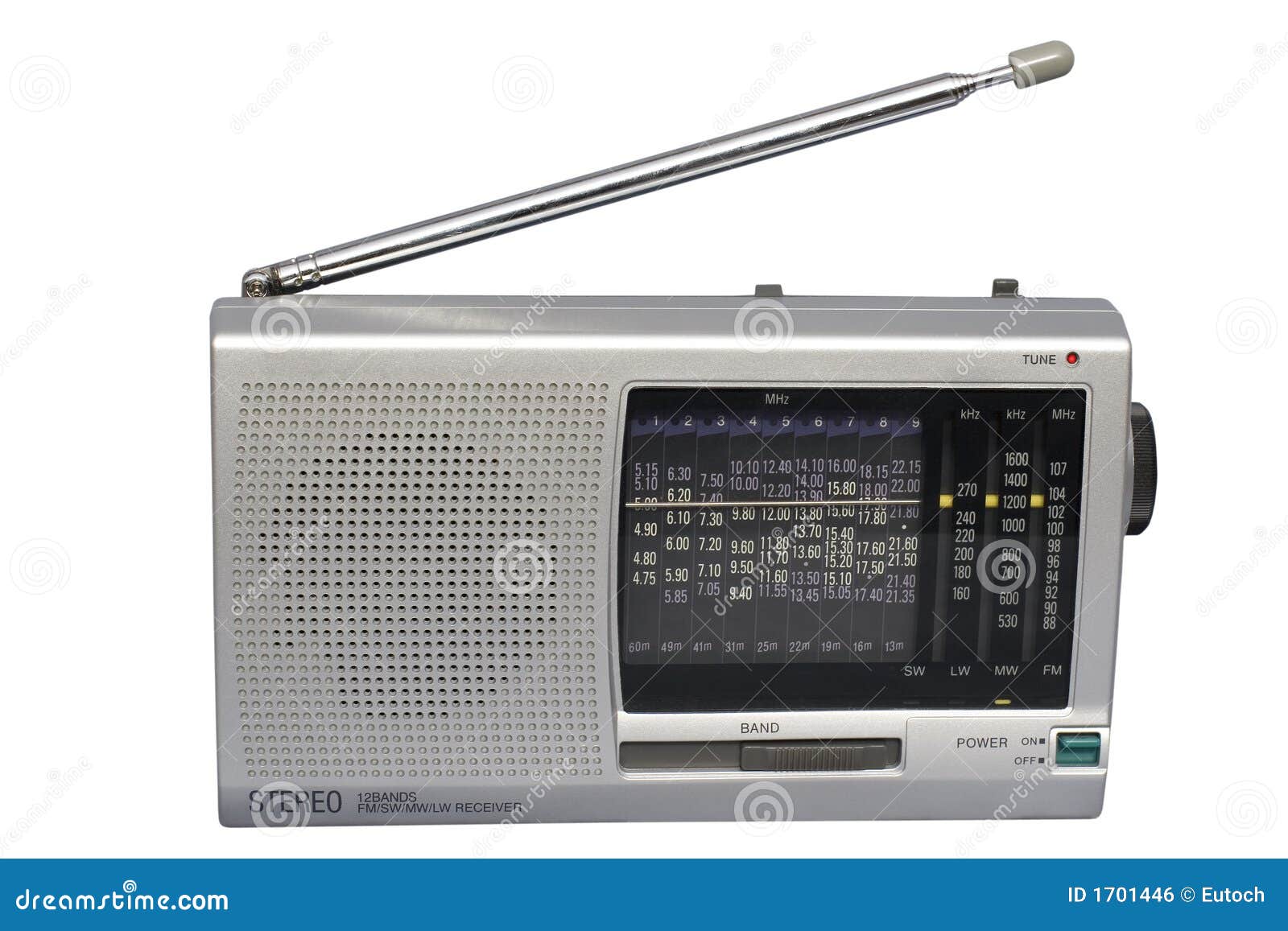 Silver World Radio stock photo. Image of music, dial, lace - 1701446