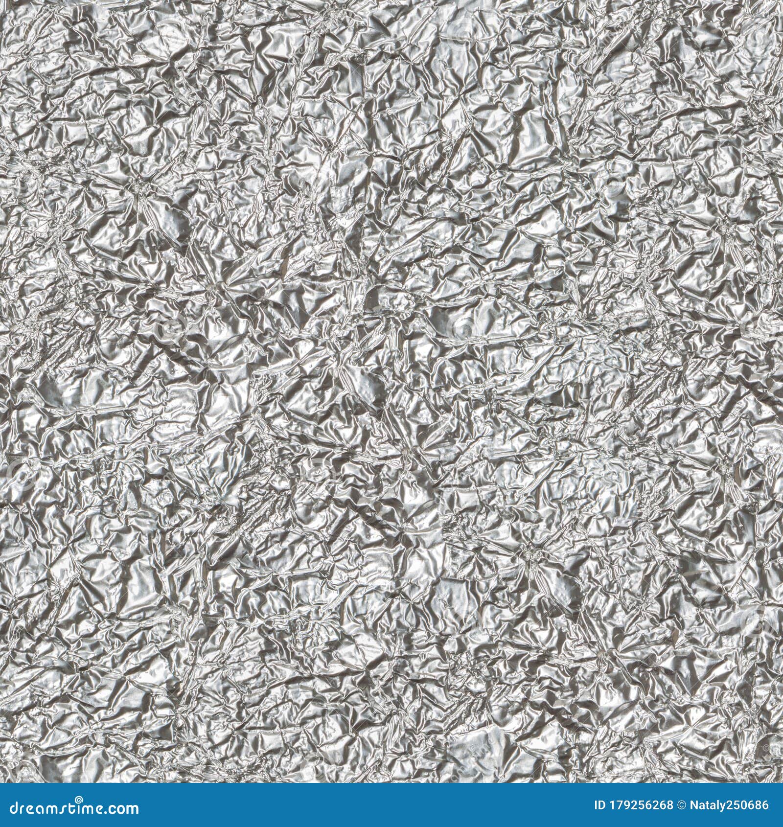 Silver Wrinkled Seamless Texture Macro Stock Photo - Image of bright ...