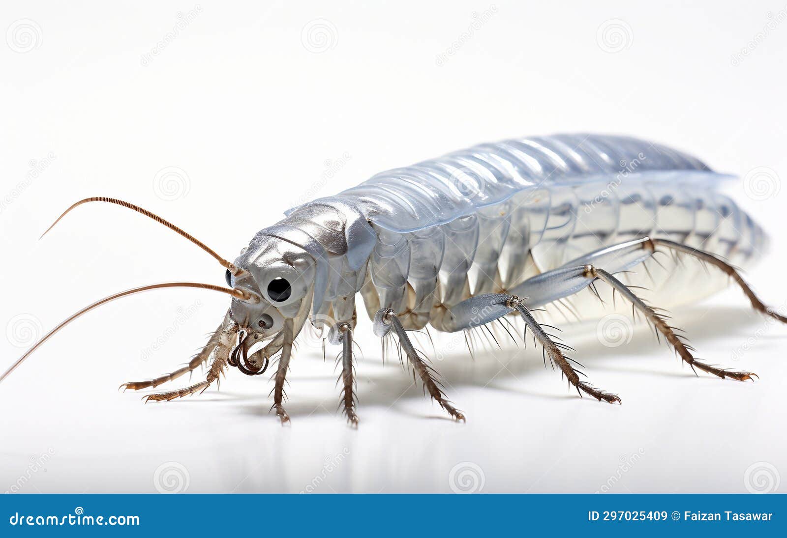 Silverfish on a Transparent Background -Generative Ai Stock ...