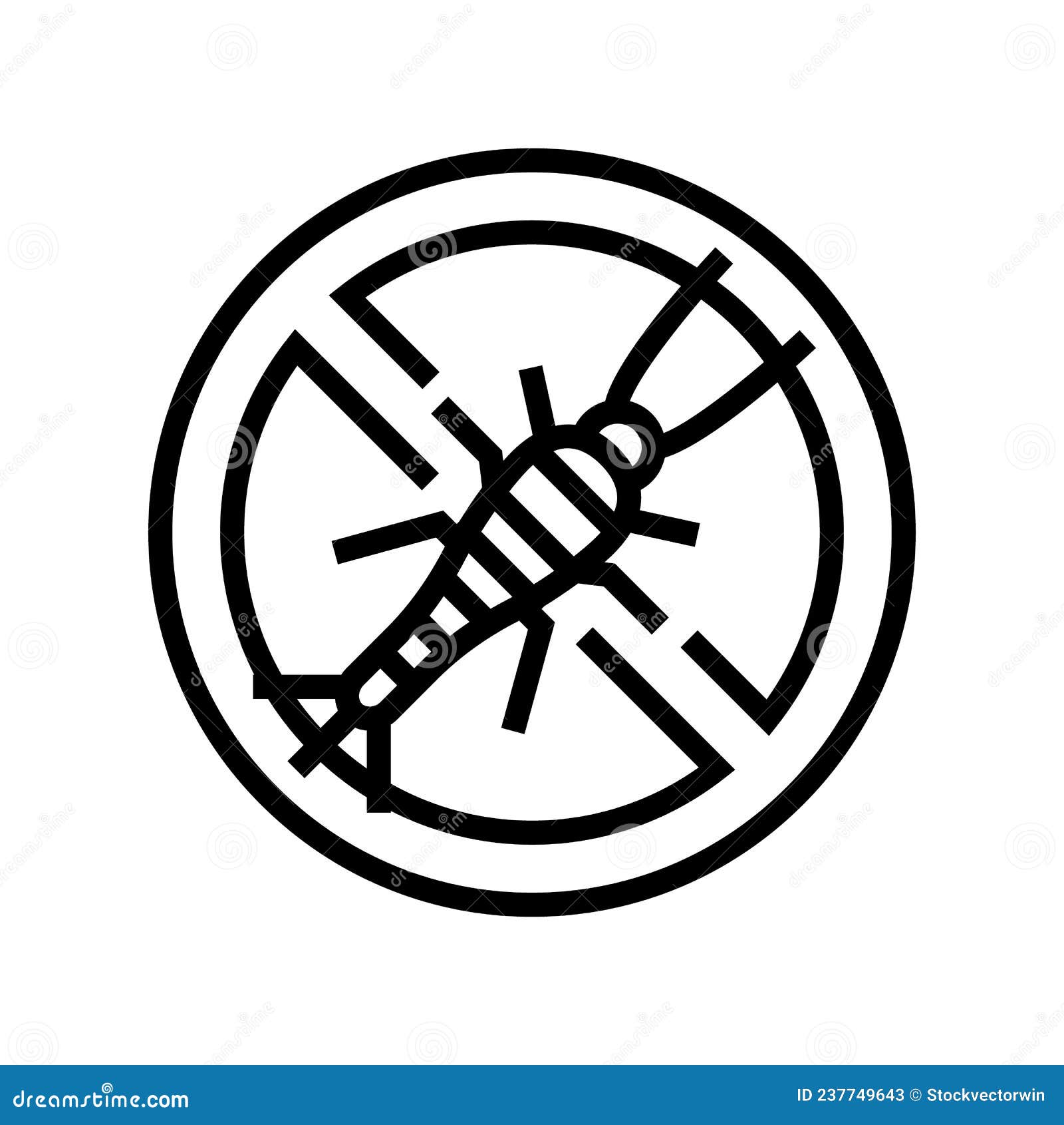 Silverfish Outline Icon. Isolated Line Vector Illustration From Animals ... Silverfish Outline Icon. Isolated Line Vector Illustration From Animals ...