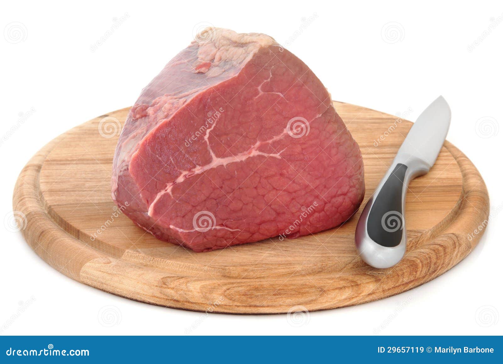 Silverside of Beef stock image. Image of carving, uncooked - 29657119