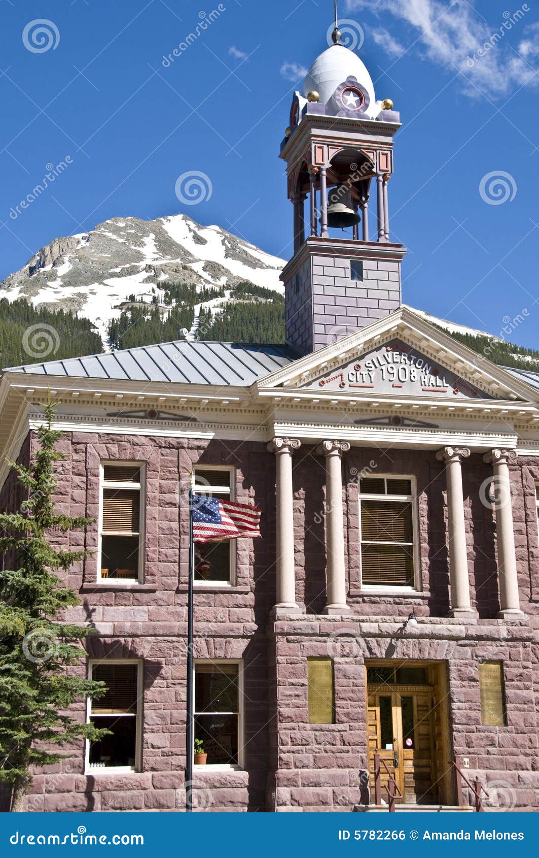 SIlverton City Hall stock photo. Image of courthouse, silverton - 5782266