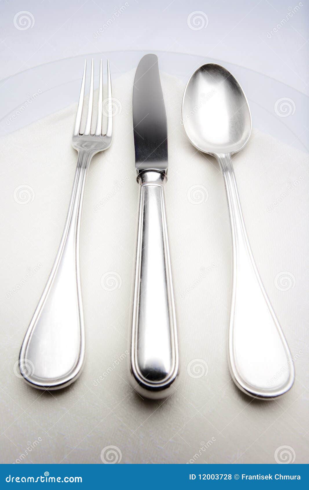 Silverware stock photo. Image of empty, clean, tableware - 12003728