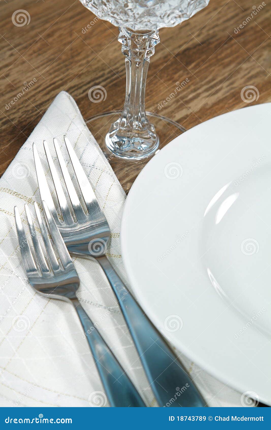 Silverware stock image. Image of dish, silverware, plate - 18743789