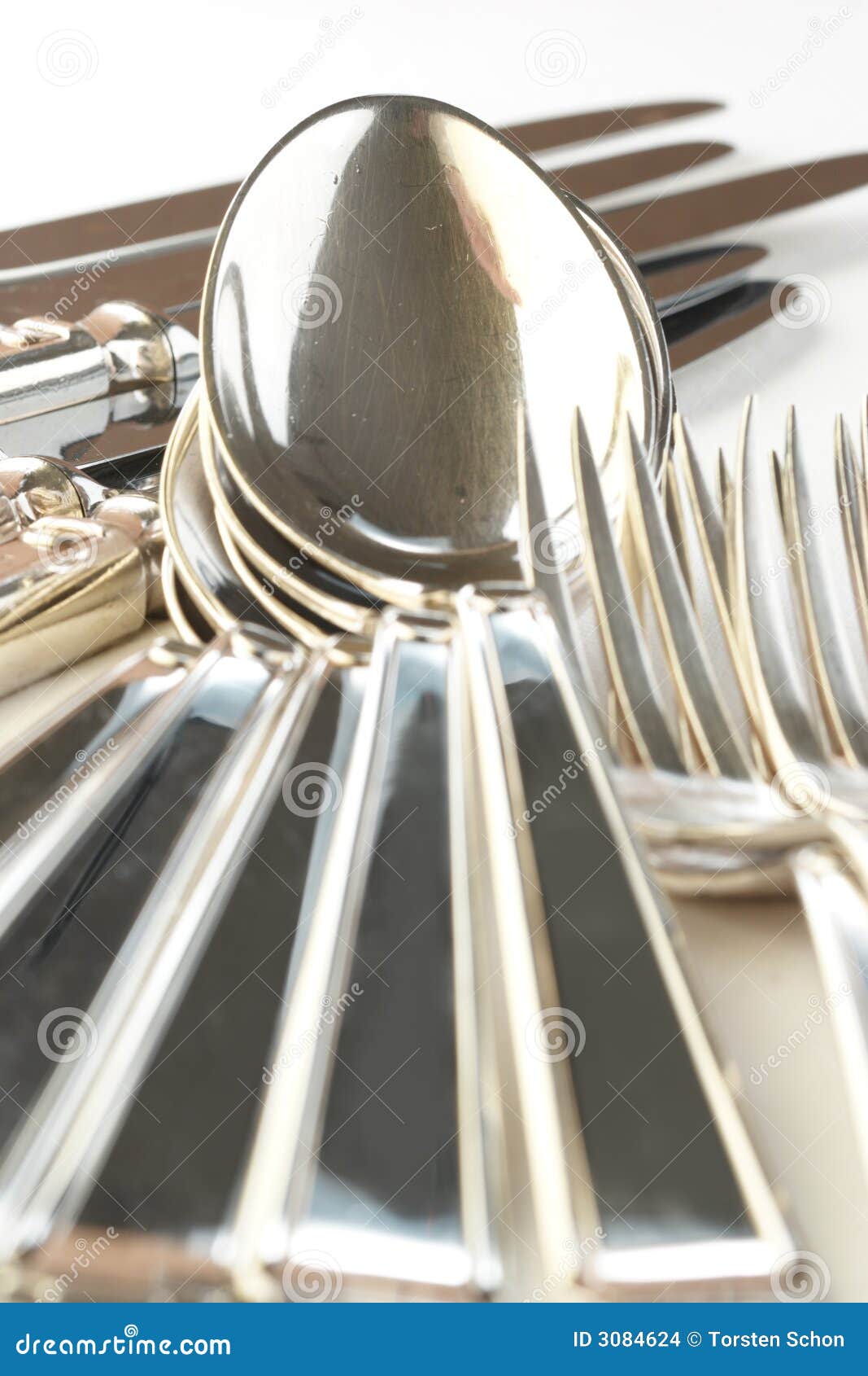 Silverware stock photo. Image of knife, spoon, high, close - 3084624