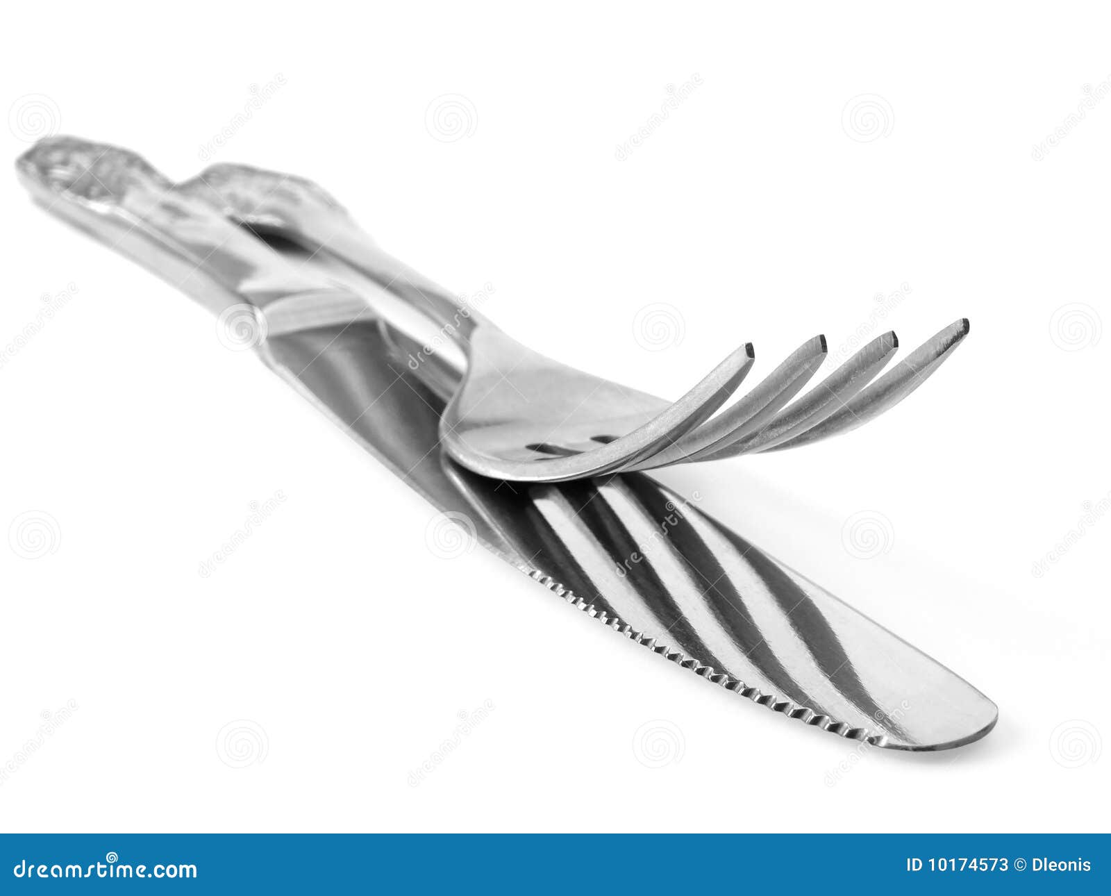 Silverware abstract stock image. Image of everyday, abstract - 10174573
