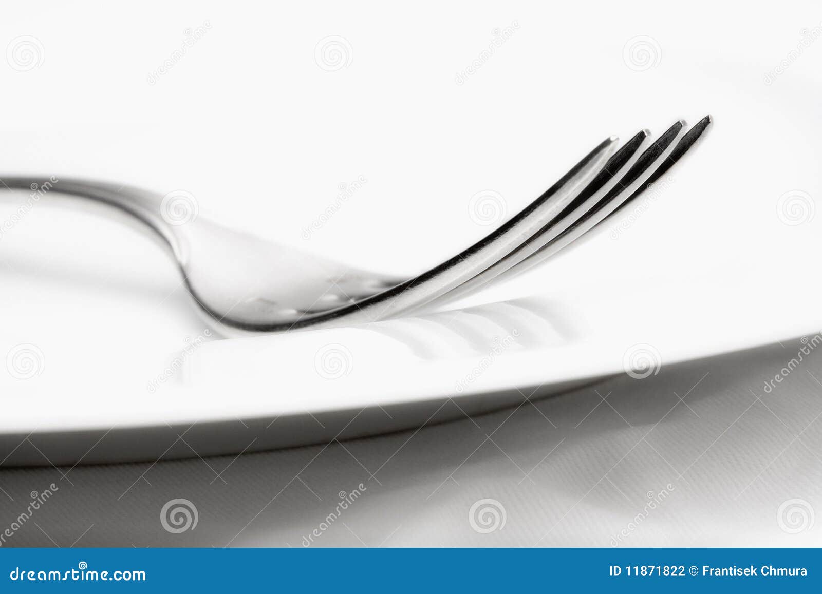 Silverware - Closeup of a Fork Stock Photo - Image of fork, setting ...