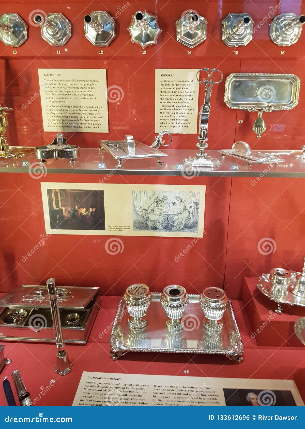 Silverware editorial photo. Image of silverware, museum - 133612696