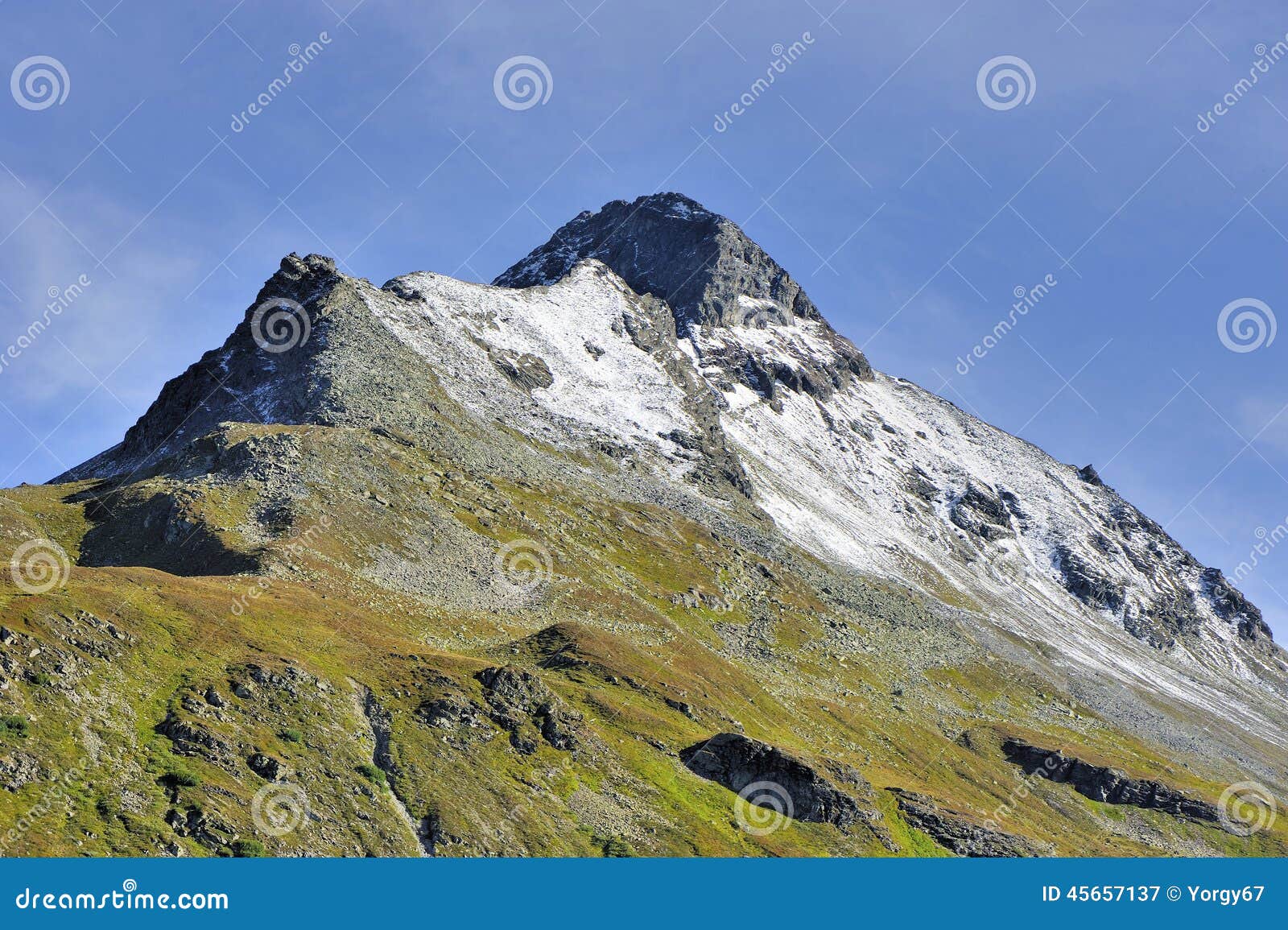 Silvretta Alpine Road stock image. Image of travel, alps - 45657137