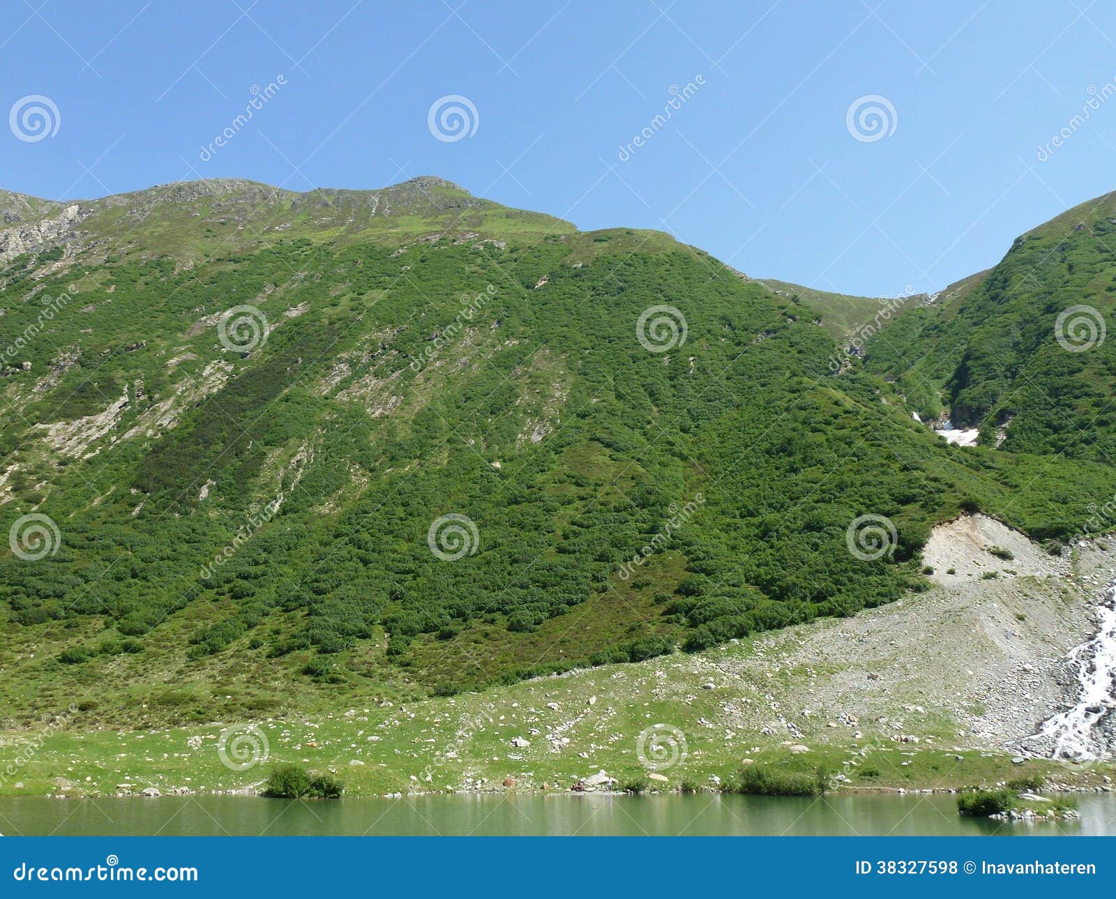 Silvretta High Alpine Pass in Austria Stock Photo - Image of alps ...