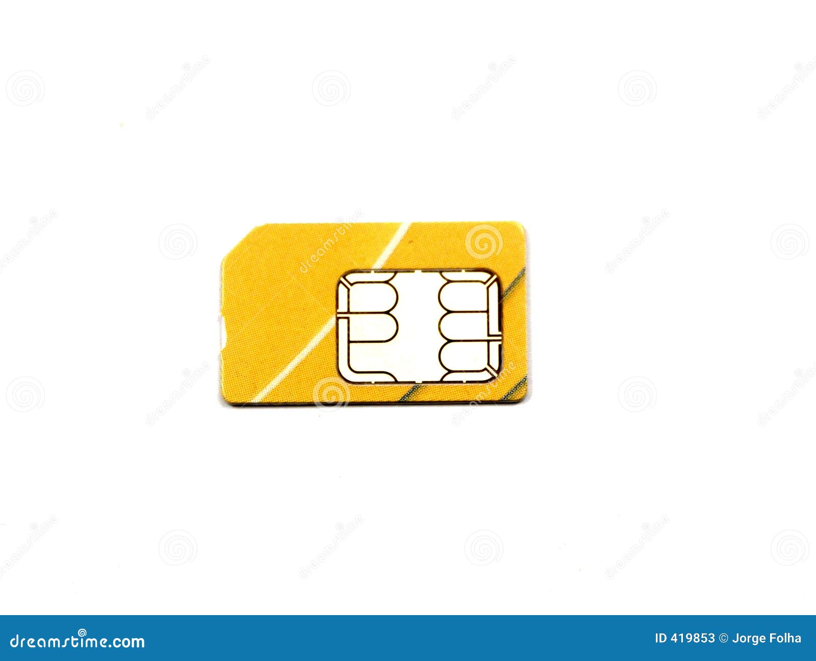 Sim stock image. Image of chip, identifier, small, call - 419853