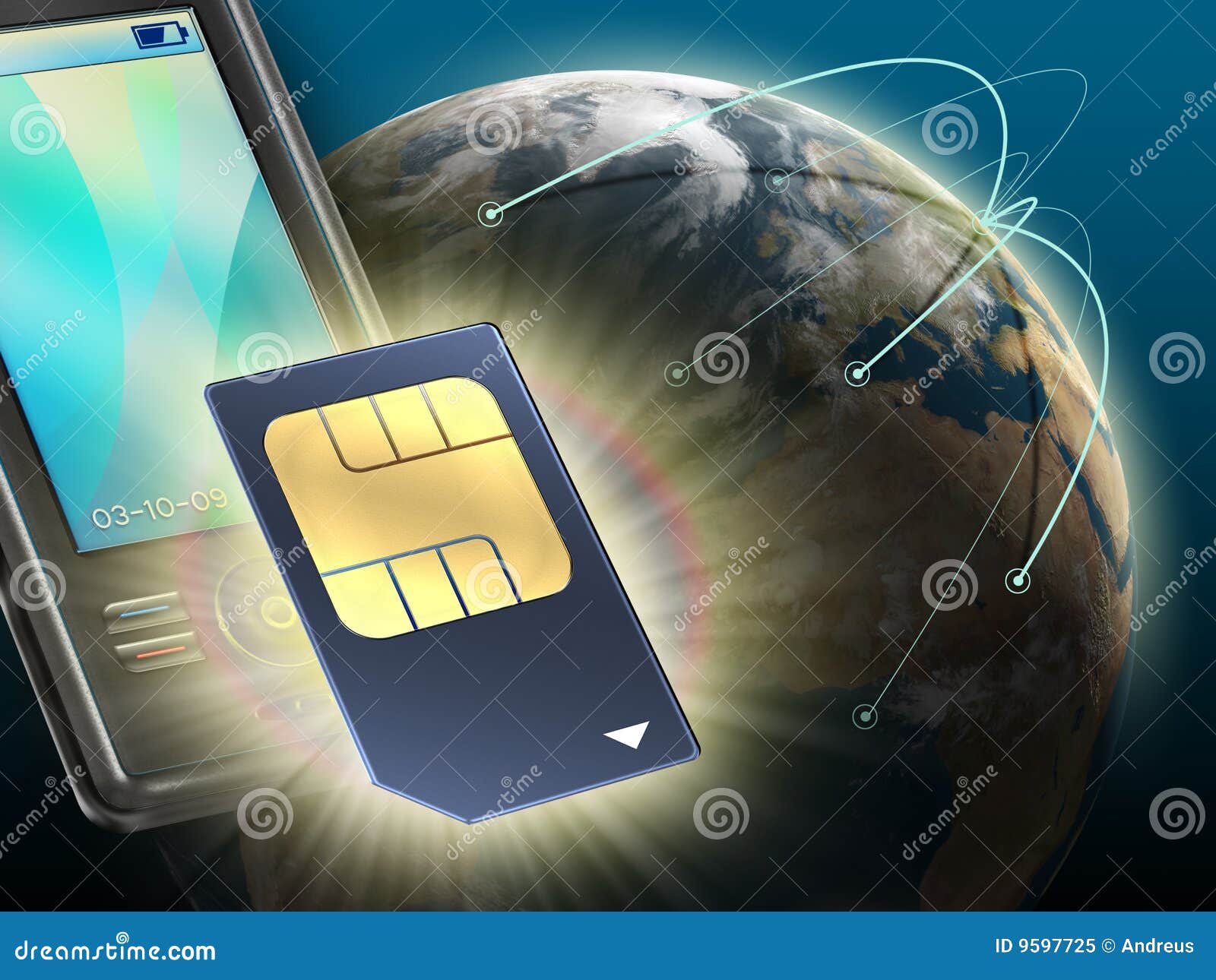 Sim card stock illustration. Illustration of communication - 9597725