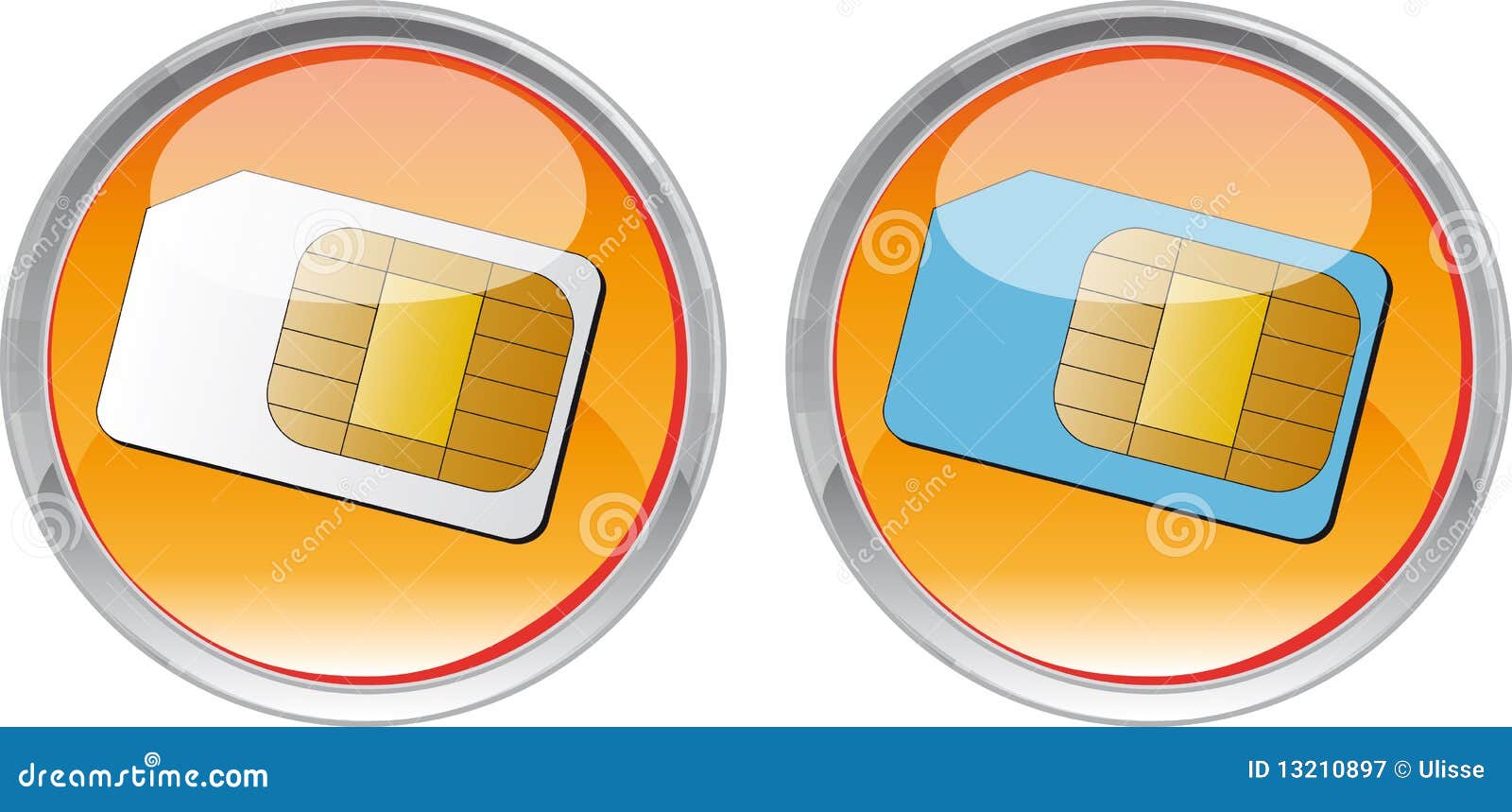 Sim card button stock illustration. Illustration of call - 13210897