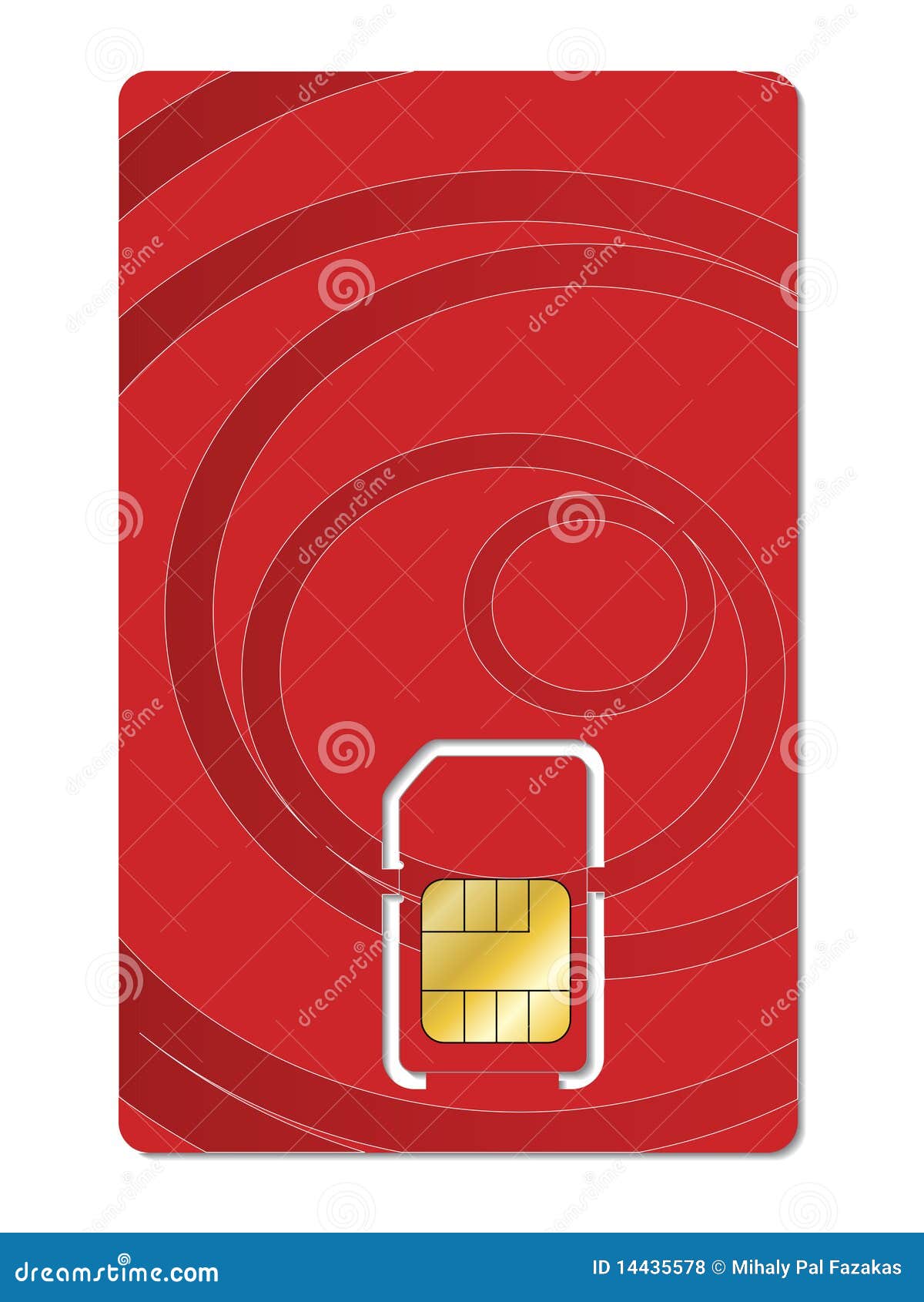 Sim card design stock vector. Illustration of wireless - 14435578