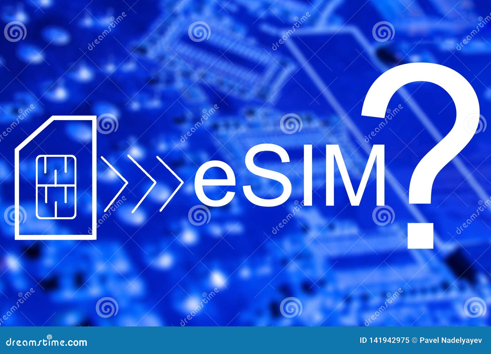 SIM Card and ESIM Embedded SIM Card Icon Symbol Concept. SIM Card ...