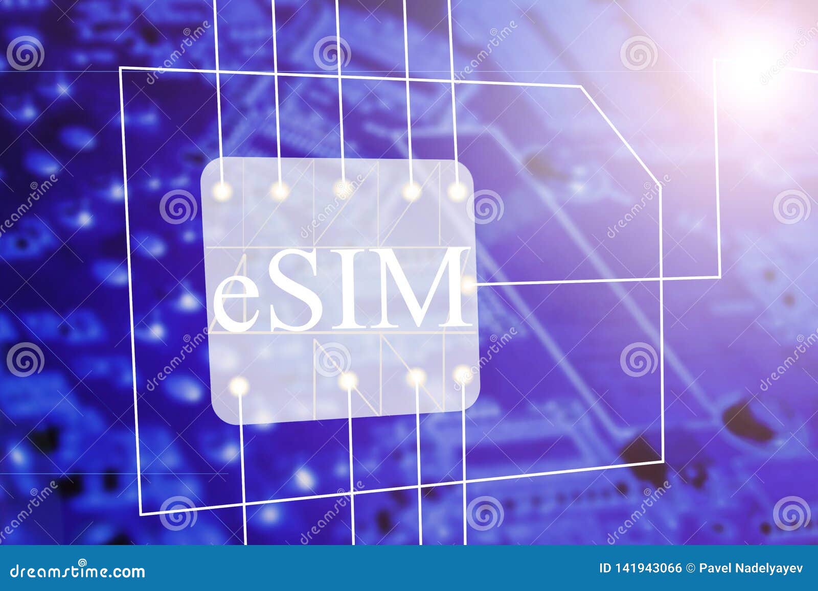 SIM Card and ESIM Embedded SIM Card Icon Symbol Concept. SIM Card ...