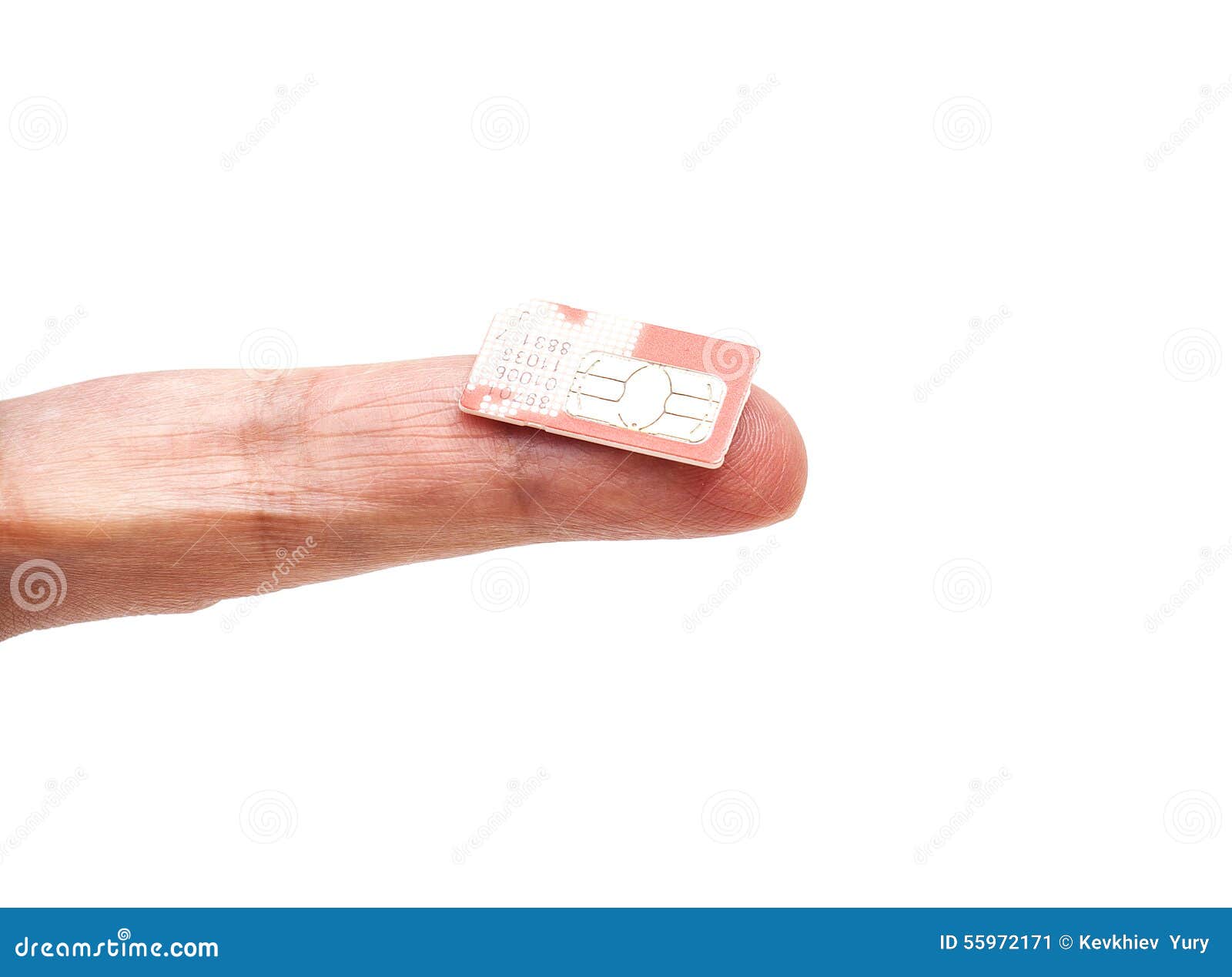 SIM card on finger stock image. Image of dial, technology - 55972171