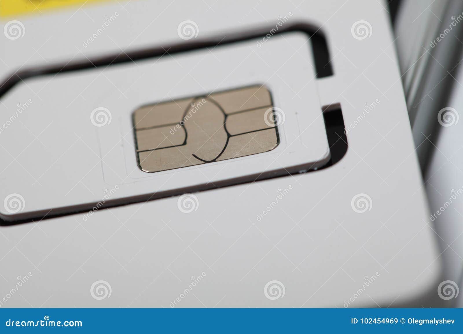 Sim Card Format Nano Micro and Standard Phone Stock Image - Image of ...