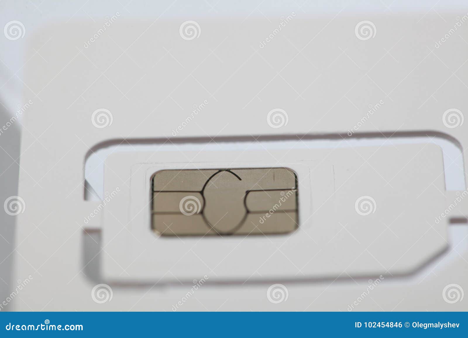 Sim Card Format Nano Micro and Standard Phone Stock Photo - Image of ...