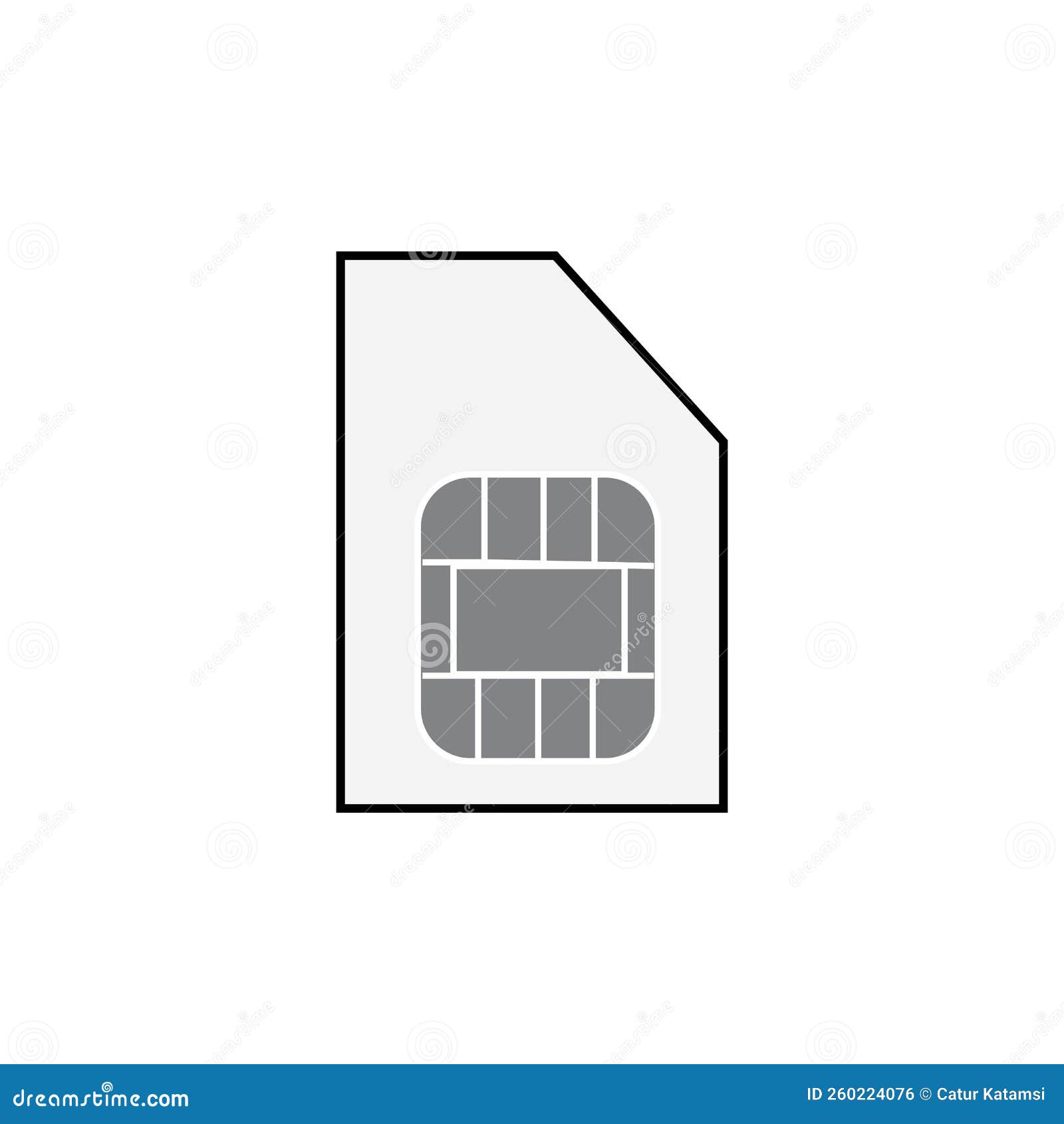 SIM card icon logo vector stock illustration. Illustration of ...