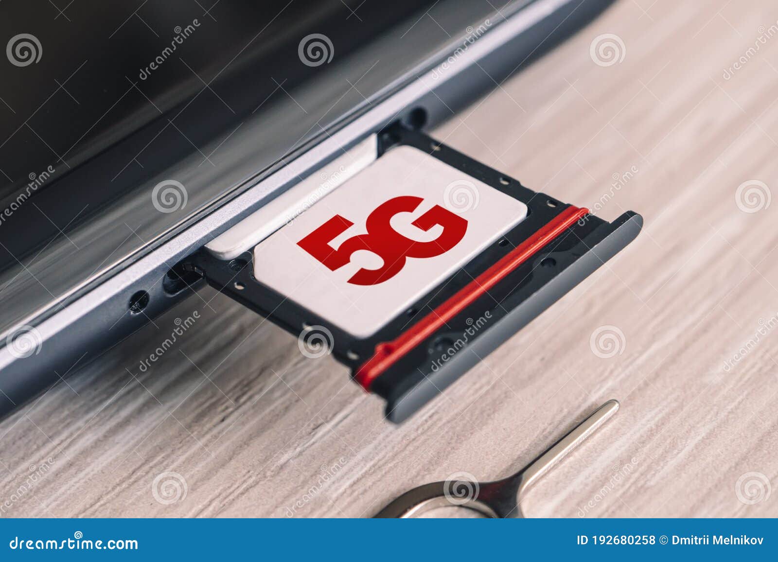 SIM Card Labeled 5g. Replacing a SIM Card in Mobile Phone with High ...