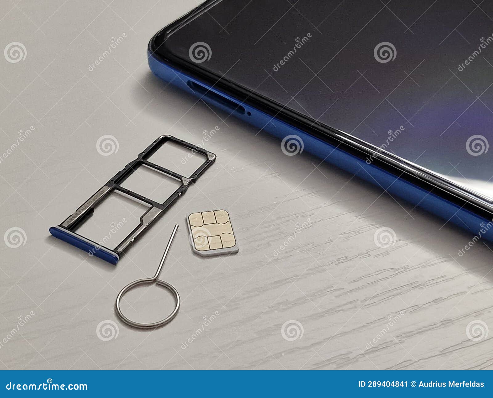 SIM Card Replacing Procedure Close Up Stock Image - Image of connection ...