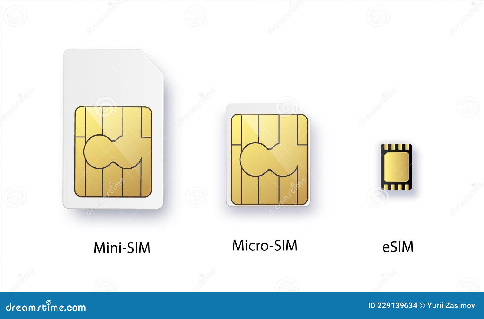 SIM Card. Smart Cellular Wireless Communication Gsm Chip, Electronics ...