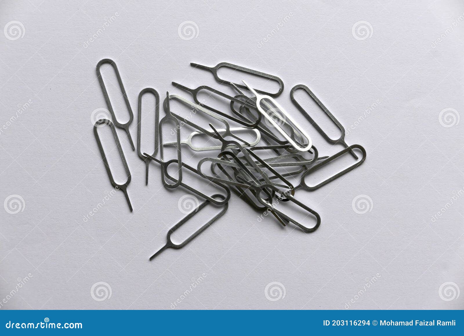 Sim Card Tray Remover Eject Pin Key Tool Royalty-Free Stock Photo ...