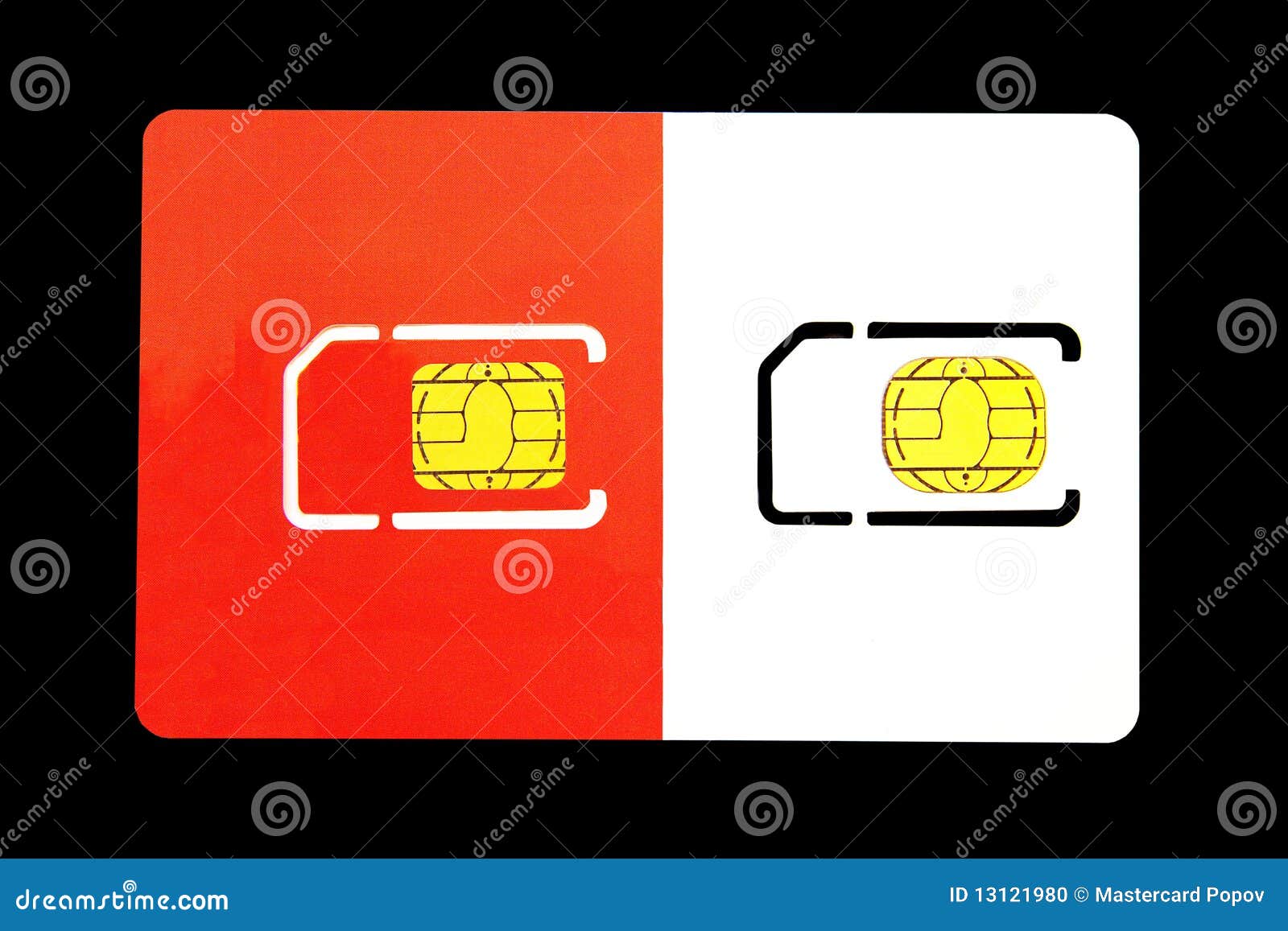 SIM cards stock photo. Image of gold, cell, chip, communication - 13121980