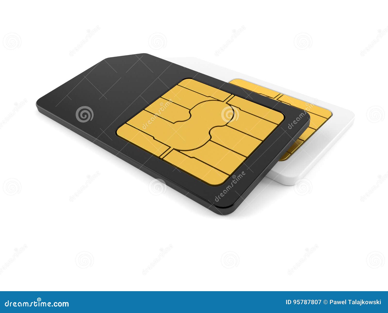 SIM cards stock illustration. Illustration of isolated - 95787807