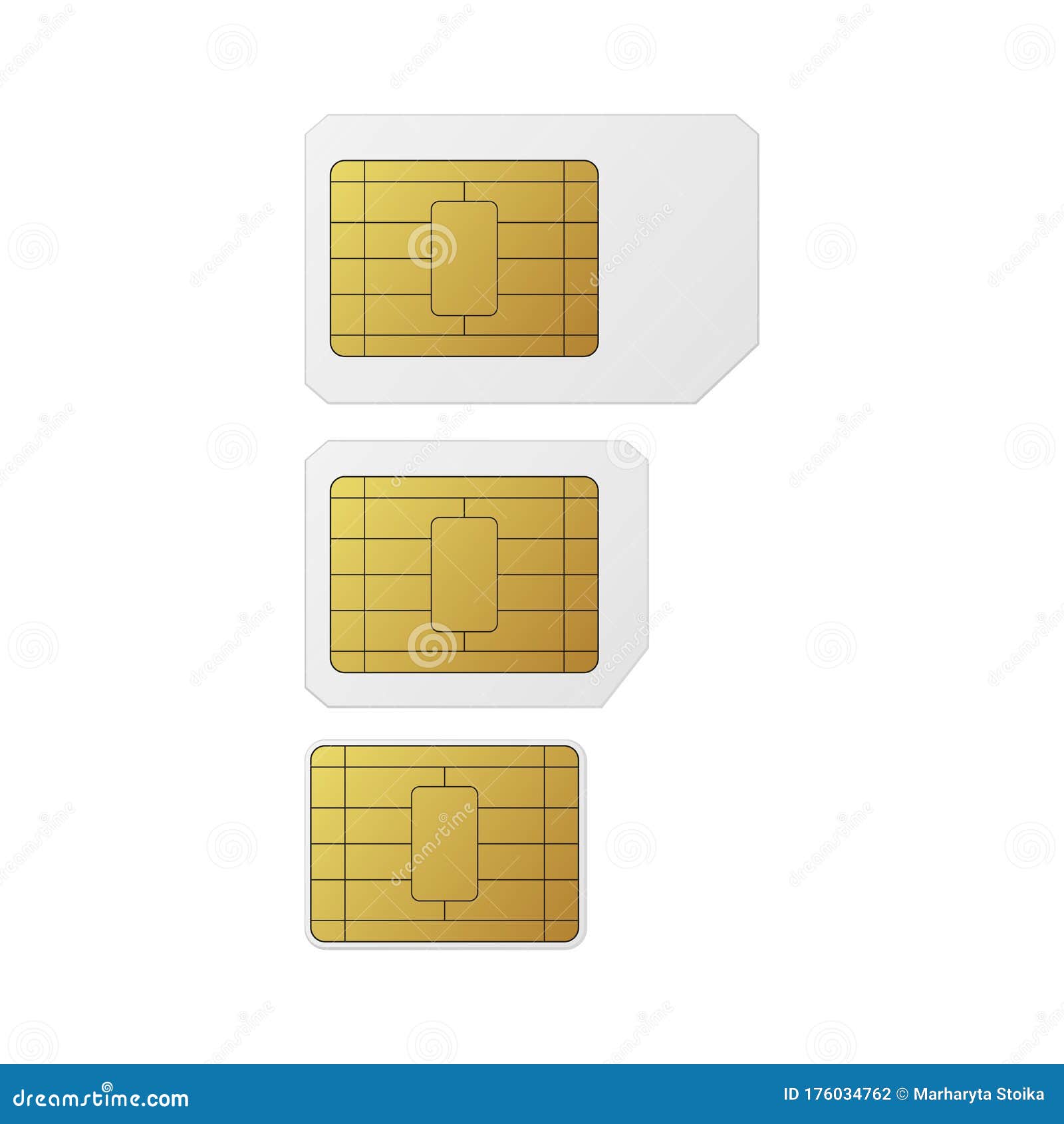 Nano To Micro SIM Card Adapter Icon. Phone Sim-card Converter Symbol ...