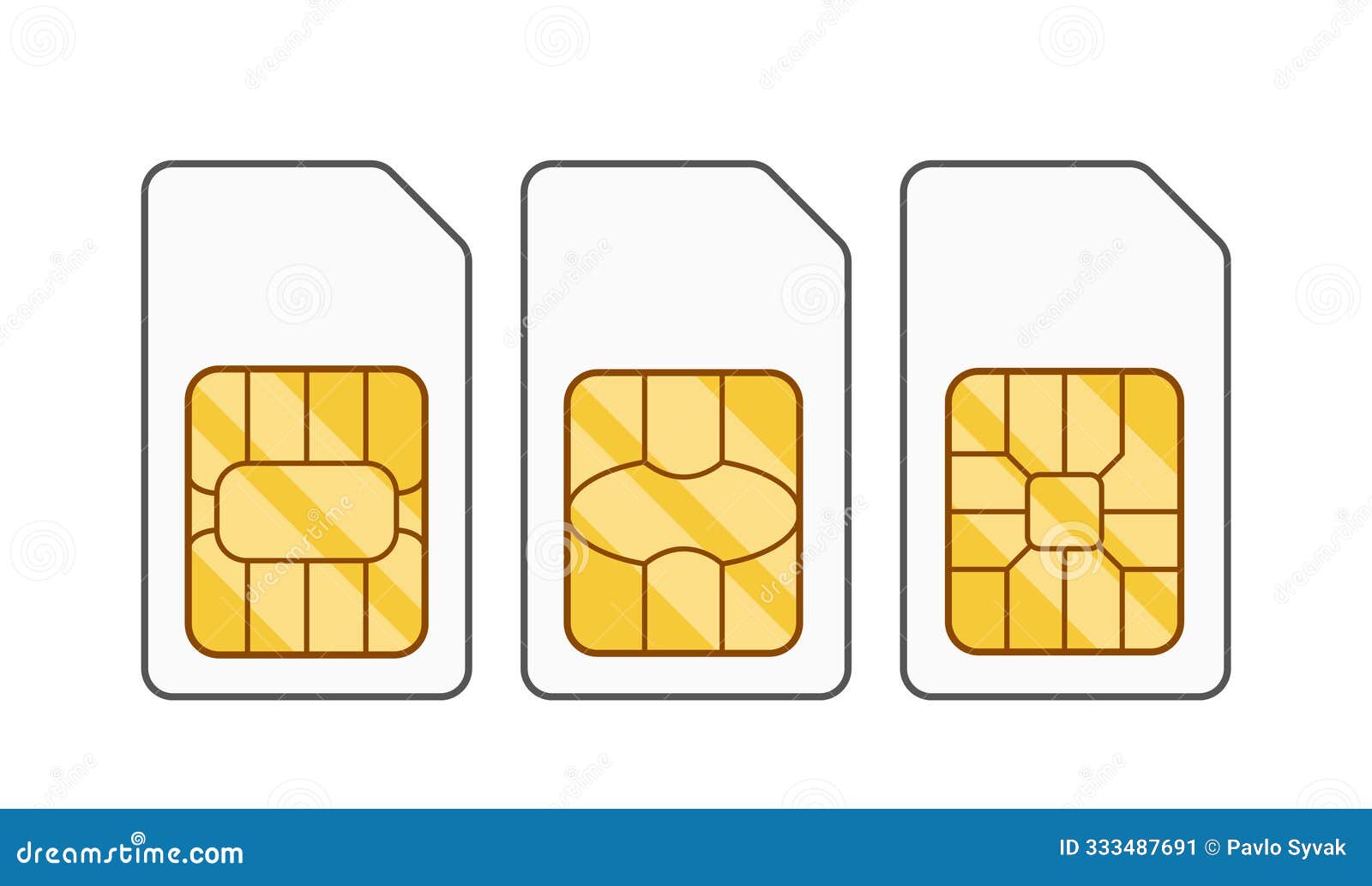 Subscriber Identity Module Pending Icon. Perfect For Application, Web ...