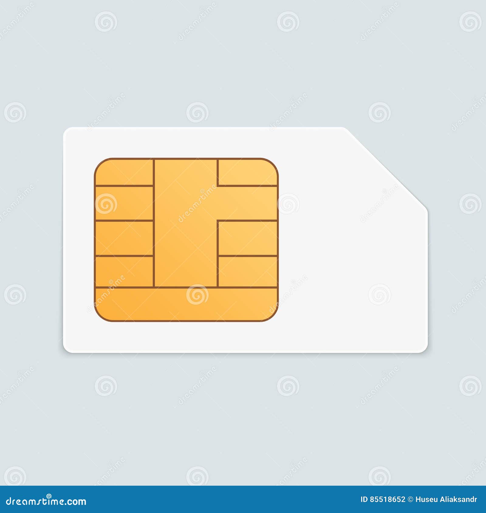 SIM-Karten-Vektor vektor abbildung. Illustration von elektronisch ...