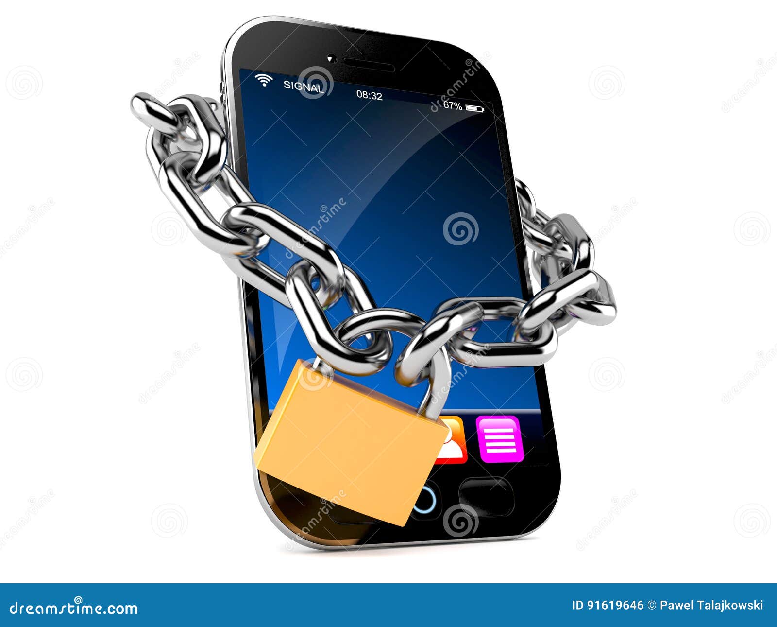 SIM lock concept stock illustration. Illustration of lock - 91619646