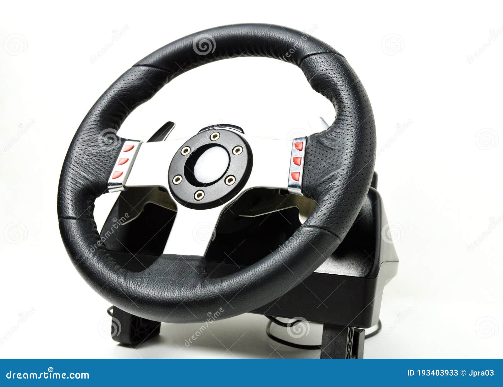 Sim Racing Wheel for Simulator Stock Image - Image of playing, play ...