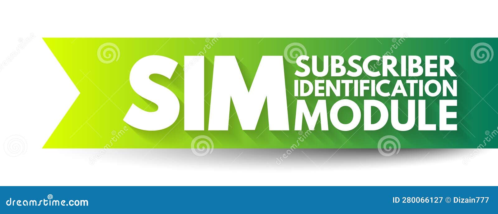 SIM Subscriber Identification Module - Removable Smart Card for Mobile ...