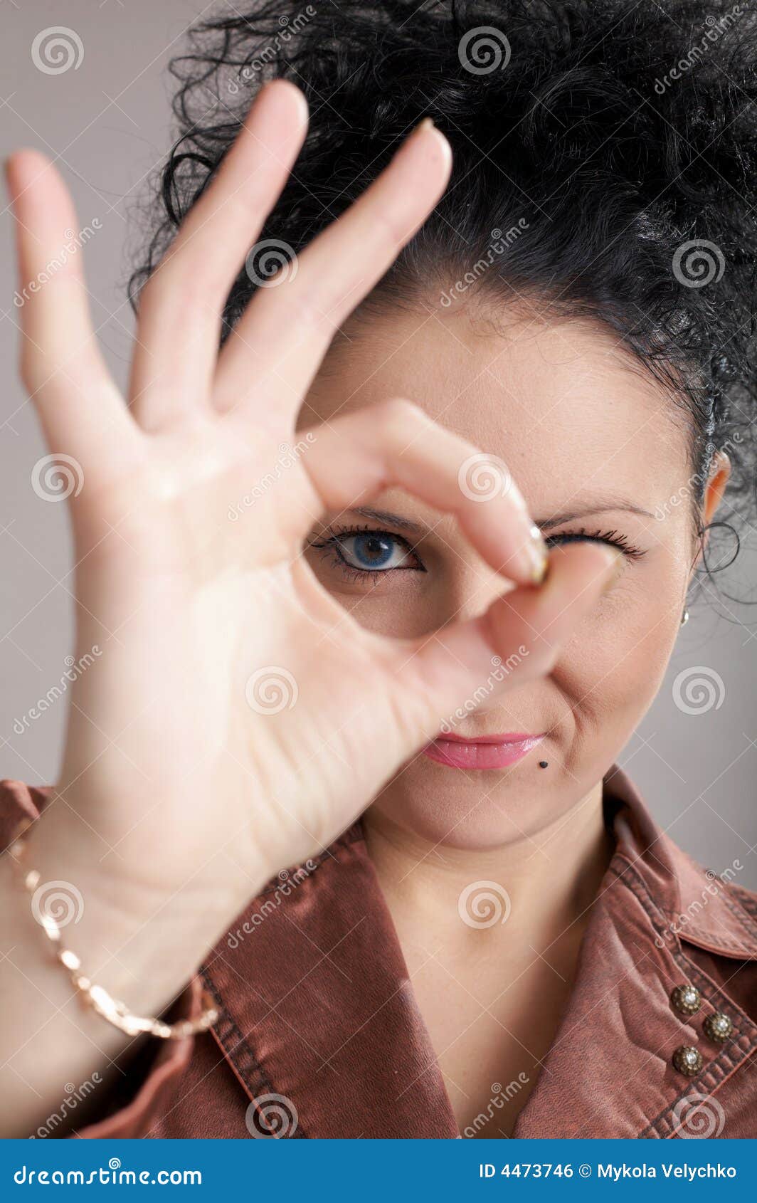 Simbol OK stock photo. Image of face, profession, nice - 4473746