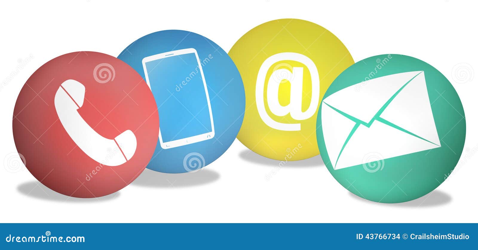 Simboli del contatto illustrazione di stock. Illustrazione di vendita ...