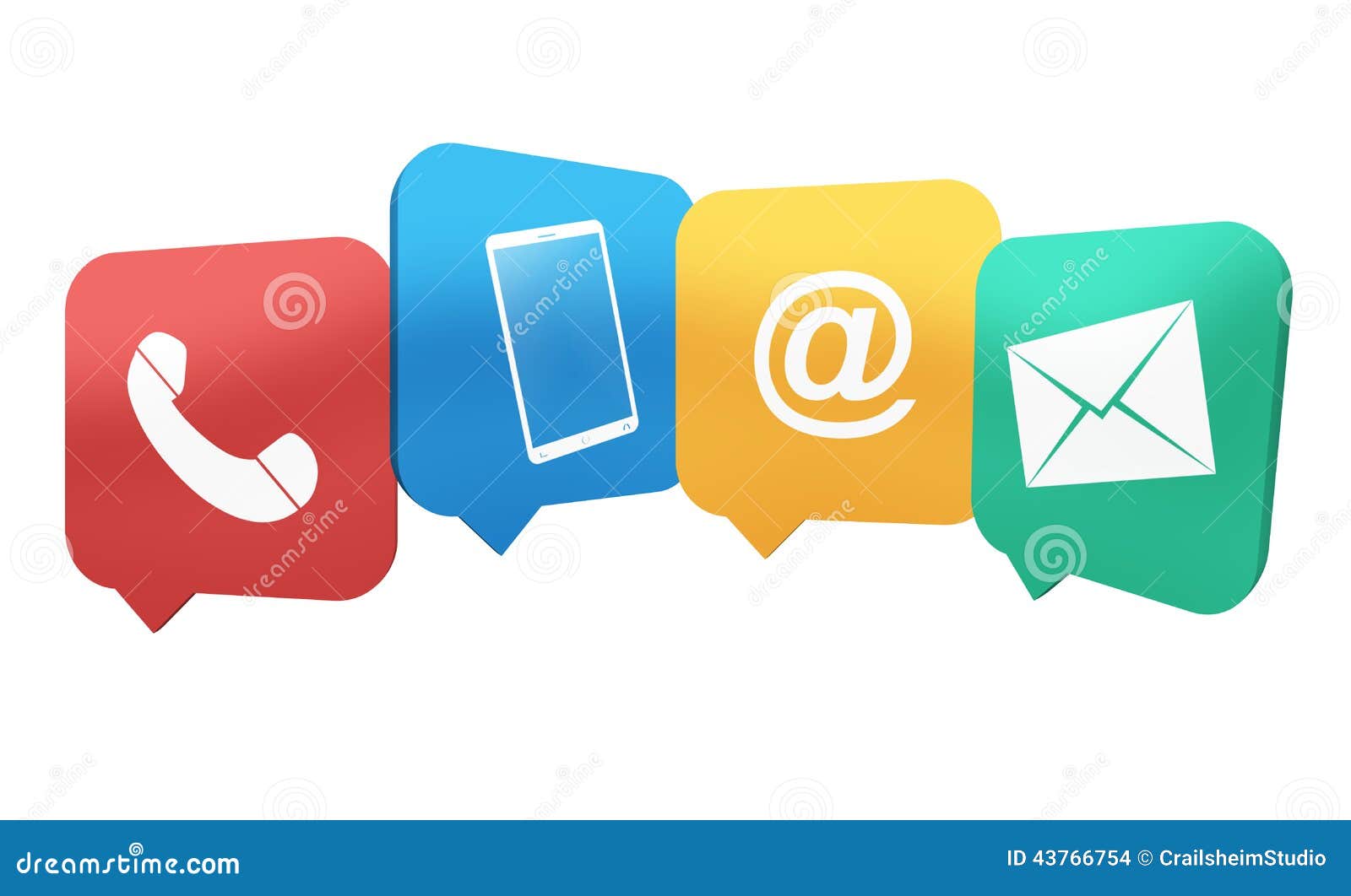 Simboli del contatto illustrazione di stock. Illustrazione di ...