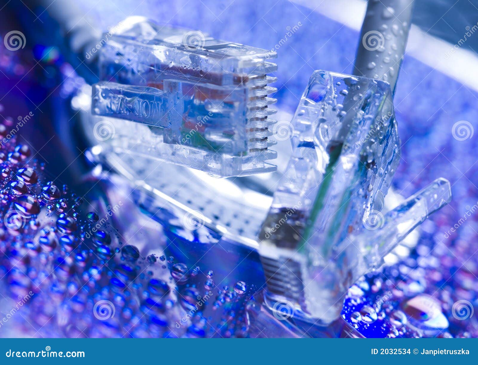 Simboli Del Internet (rj45) Fotografia Stock - Immagine di gocce ...