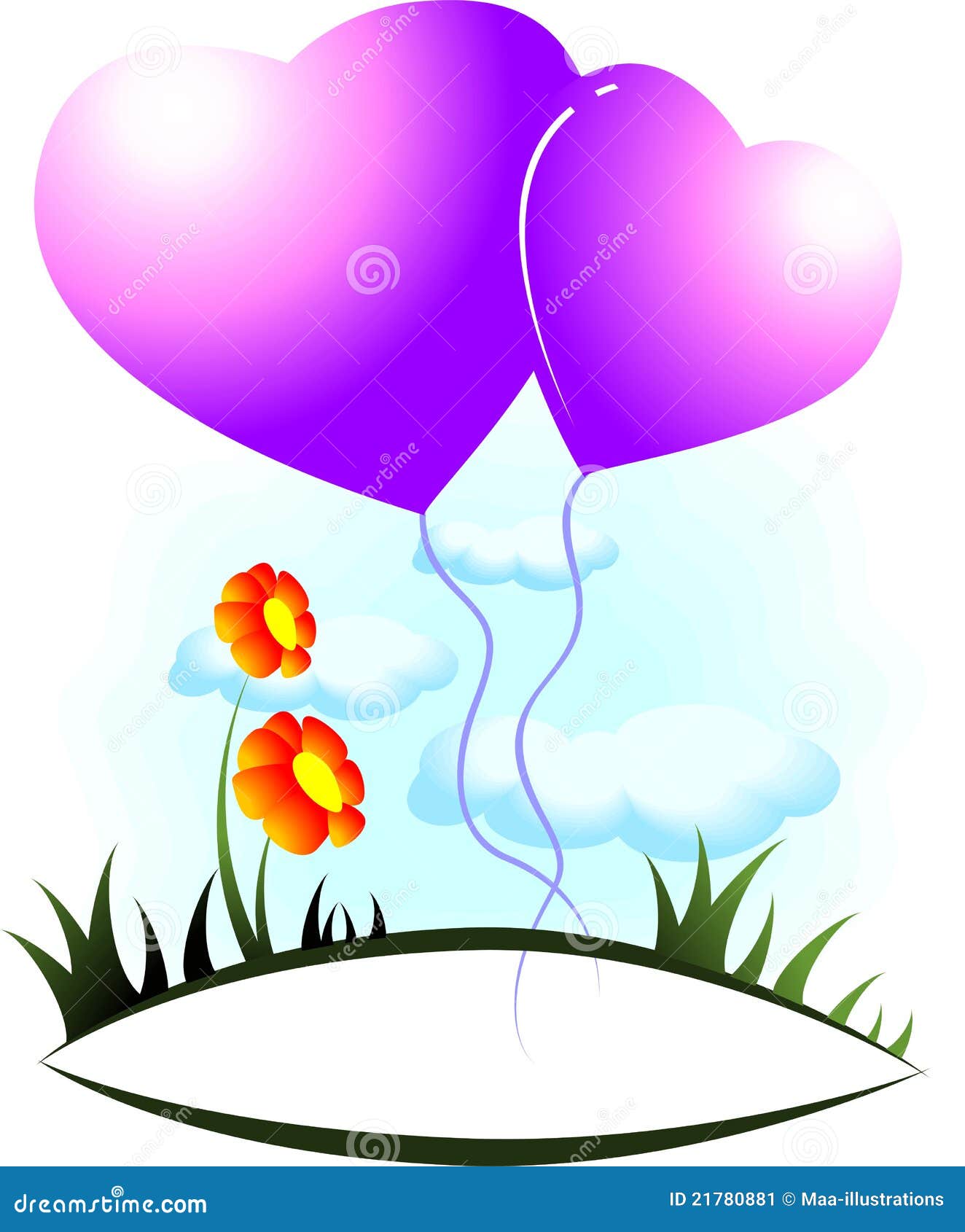 Simboli di amore illustrazione vettoriale. Illustrazione di immagine ...